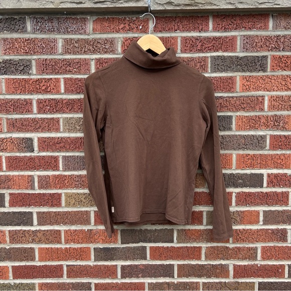 Ruff Hewn | Tops | Ruff Hewn Brown Turtle Neck Long Sleeve Top | Poshmark